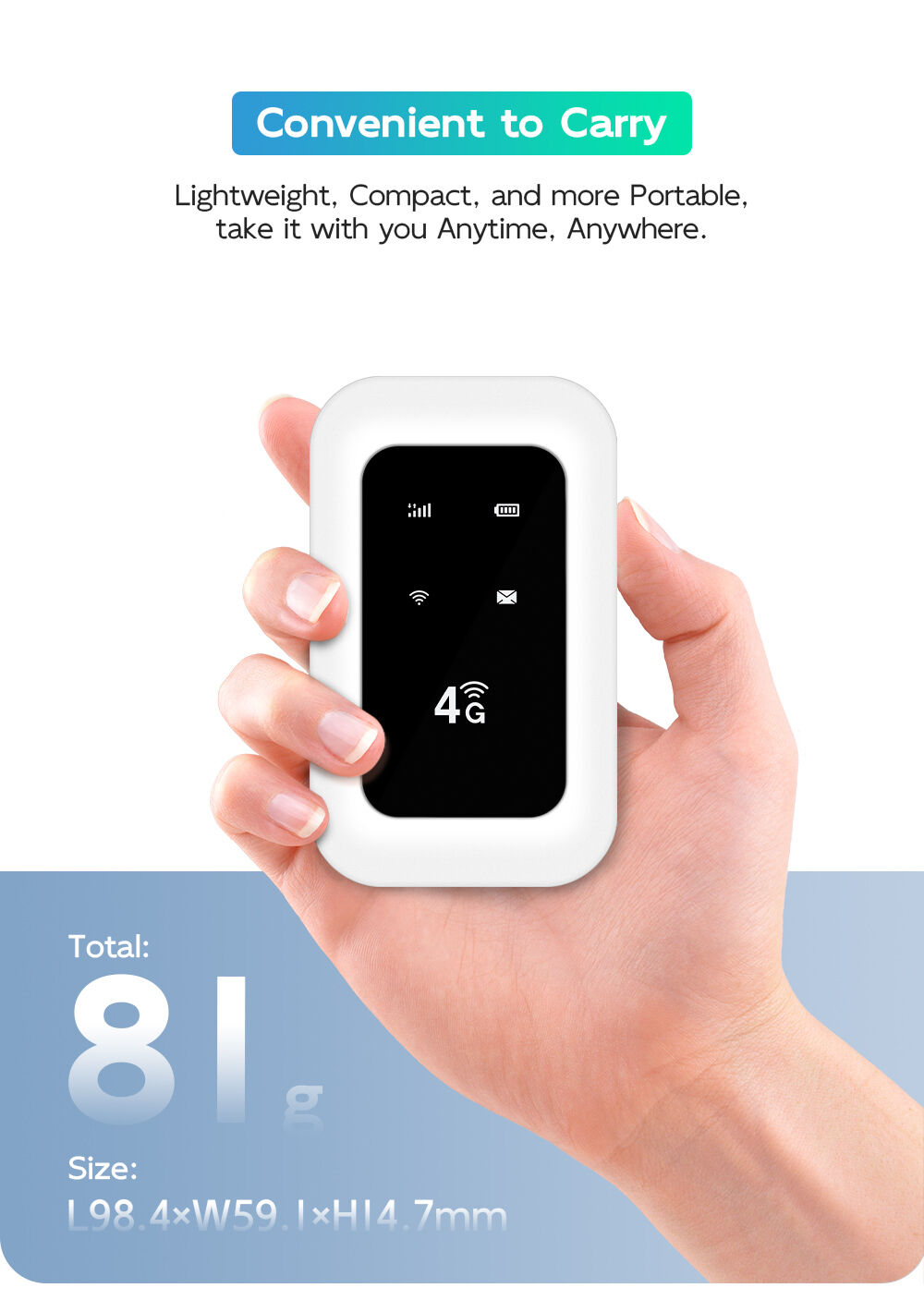 Buy Wholesale China Global Travel 4g Lte Portable Hotspot Mifis 150mbps ...