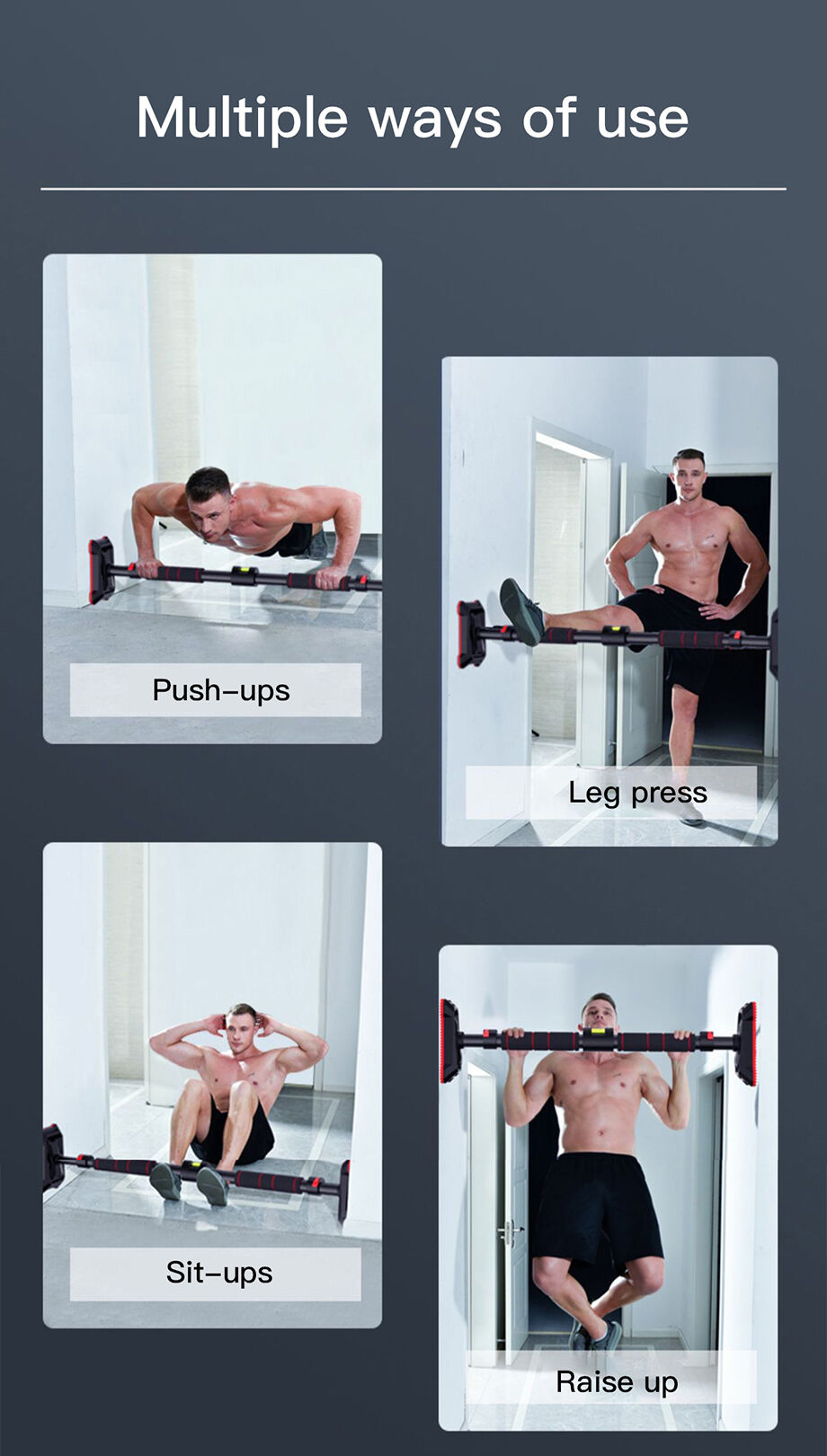 Buy Wholesale China Adjustable Chin Up Horizontal Home Gyms Exercise ...