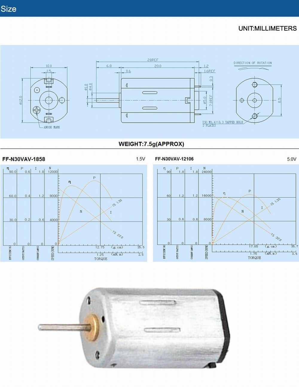 Buy Wholesale China Wholesale 12mm N30 1.5v 3v 5v 6v 9v 12v Micro Mini ...