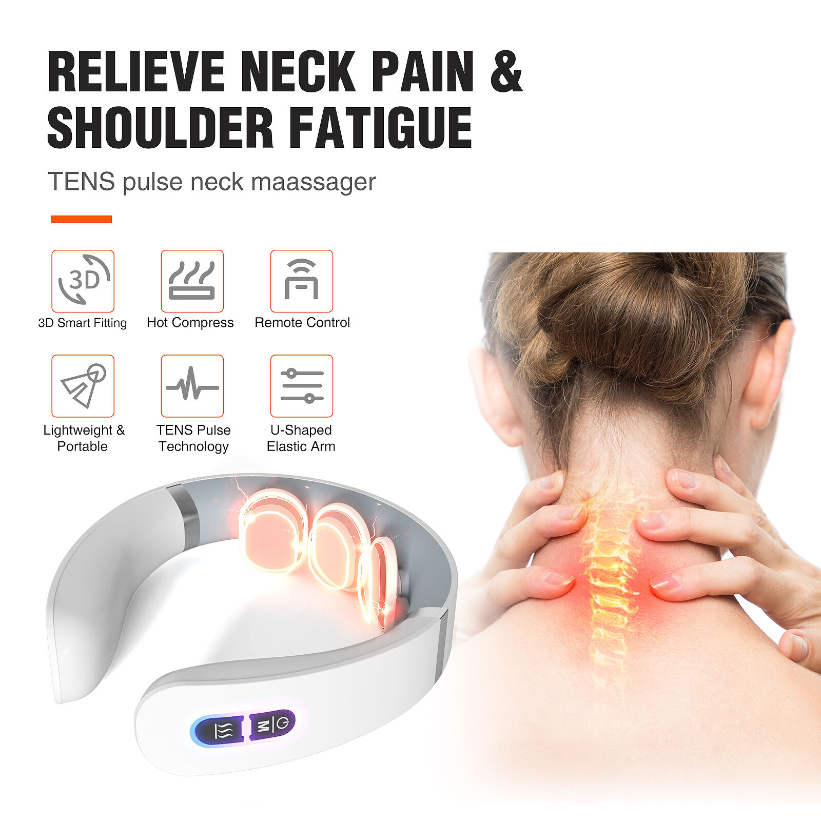 Buy Wholesale China Physiotherapy Neck Massager Ems Muscle Stimulator ...