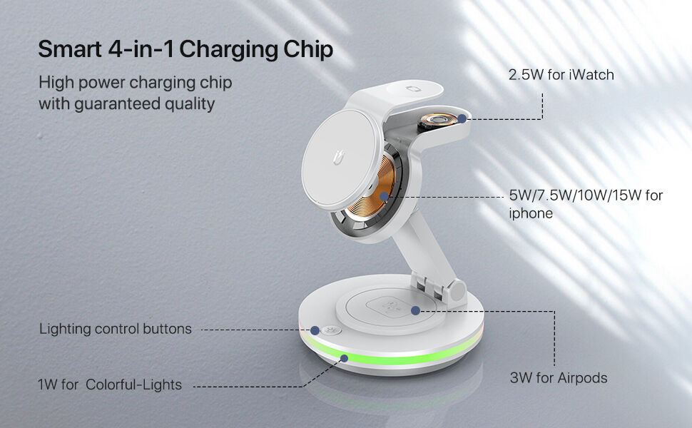 Buy Wholesale China Free Angle Rotatable Magnetic Wireless Charger For ...