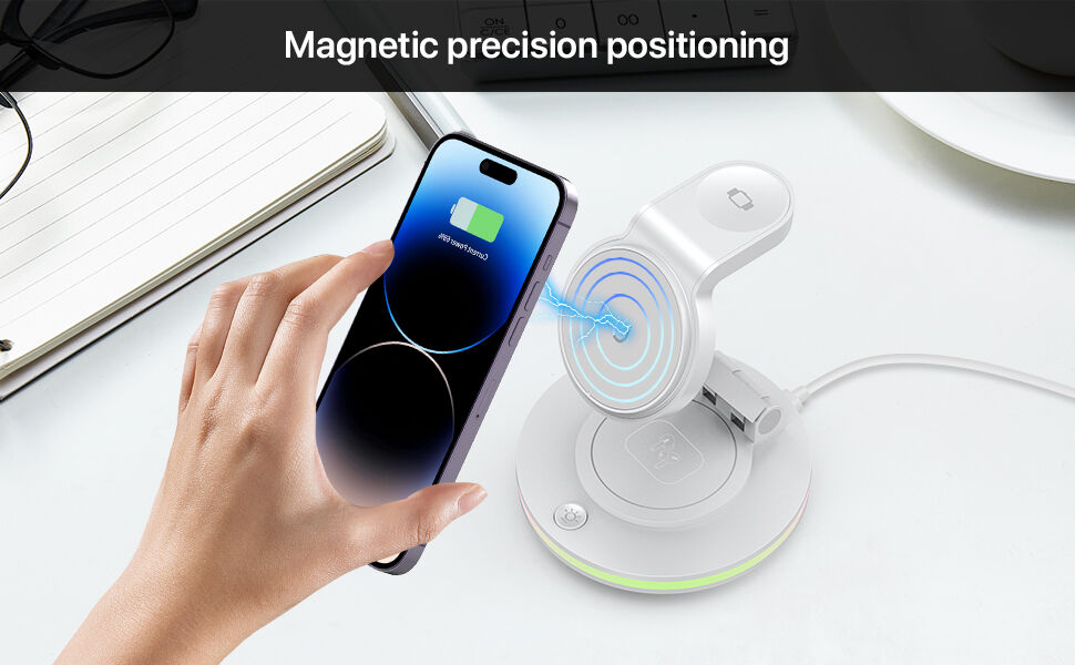 Buy Wholesale China Free Angle Rotatable Magnetic Wireless Charger For ...