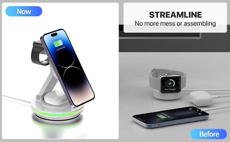 Buy Wholesale China Free Angle Rotatable Magnetic Wireless Charger For ...