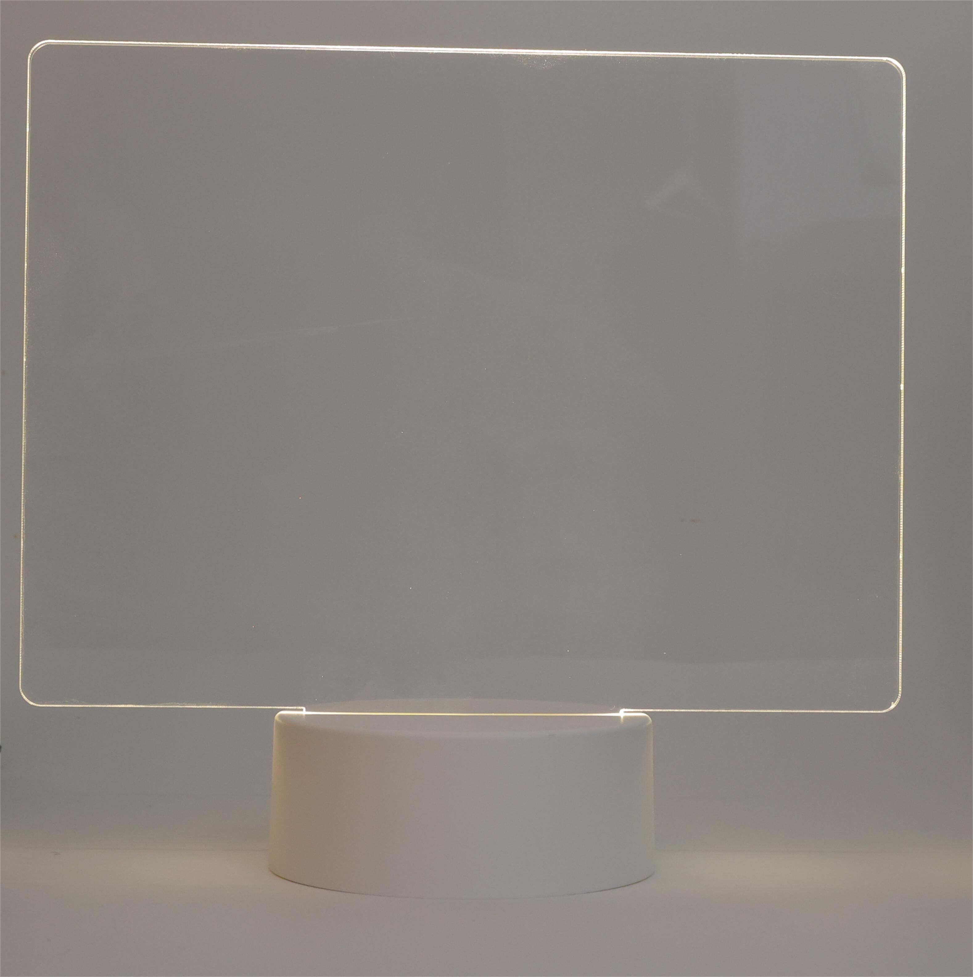Buy Wholesale China Led Acrylic Writing Board Light Includes An ...
