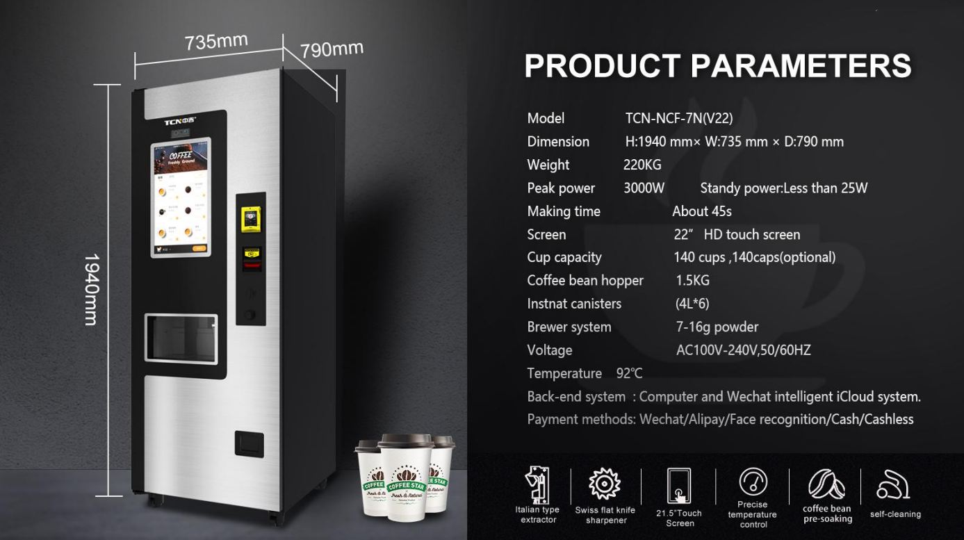 Automatic Coffee Vending Machine / New Coffee Vending Machine ...
