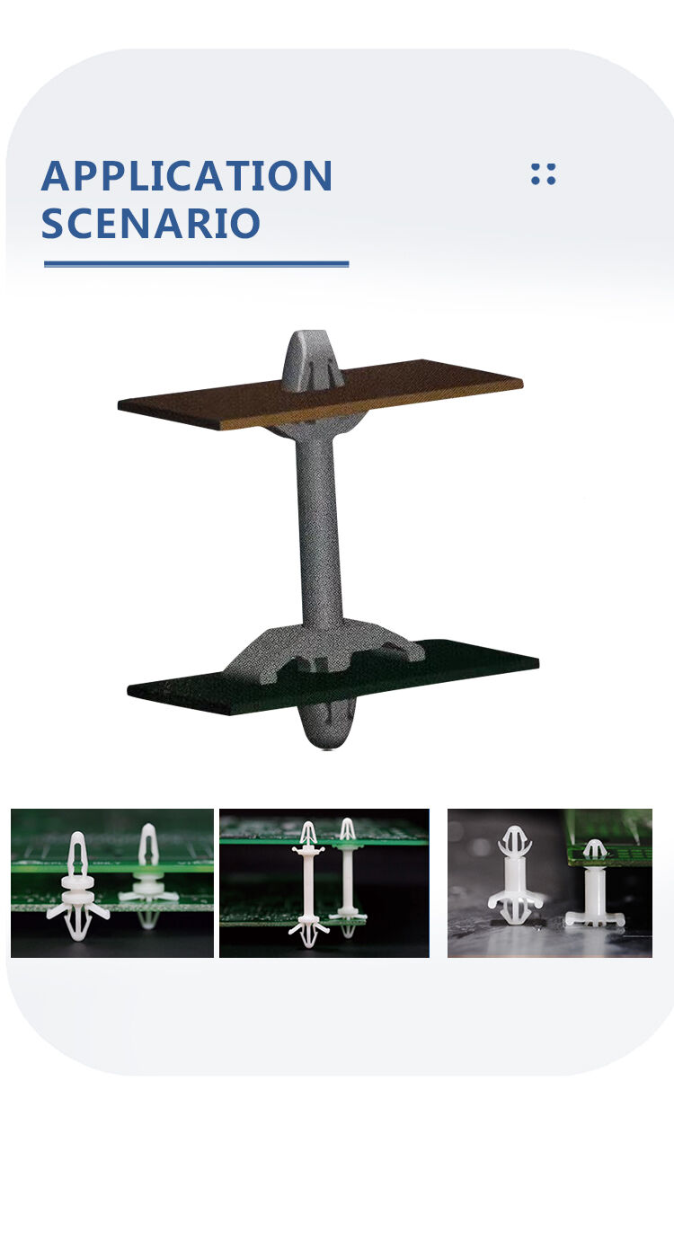 Pcb Standoff Scb-15 Plastic Standoff Spacer Pcb Stand Off Clip Nylon ...