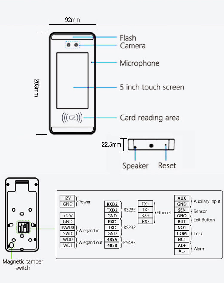 Buy Wholesale China Facial Recognition Access Controller Time ...