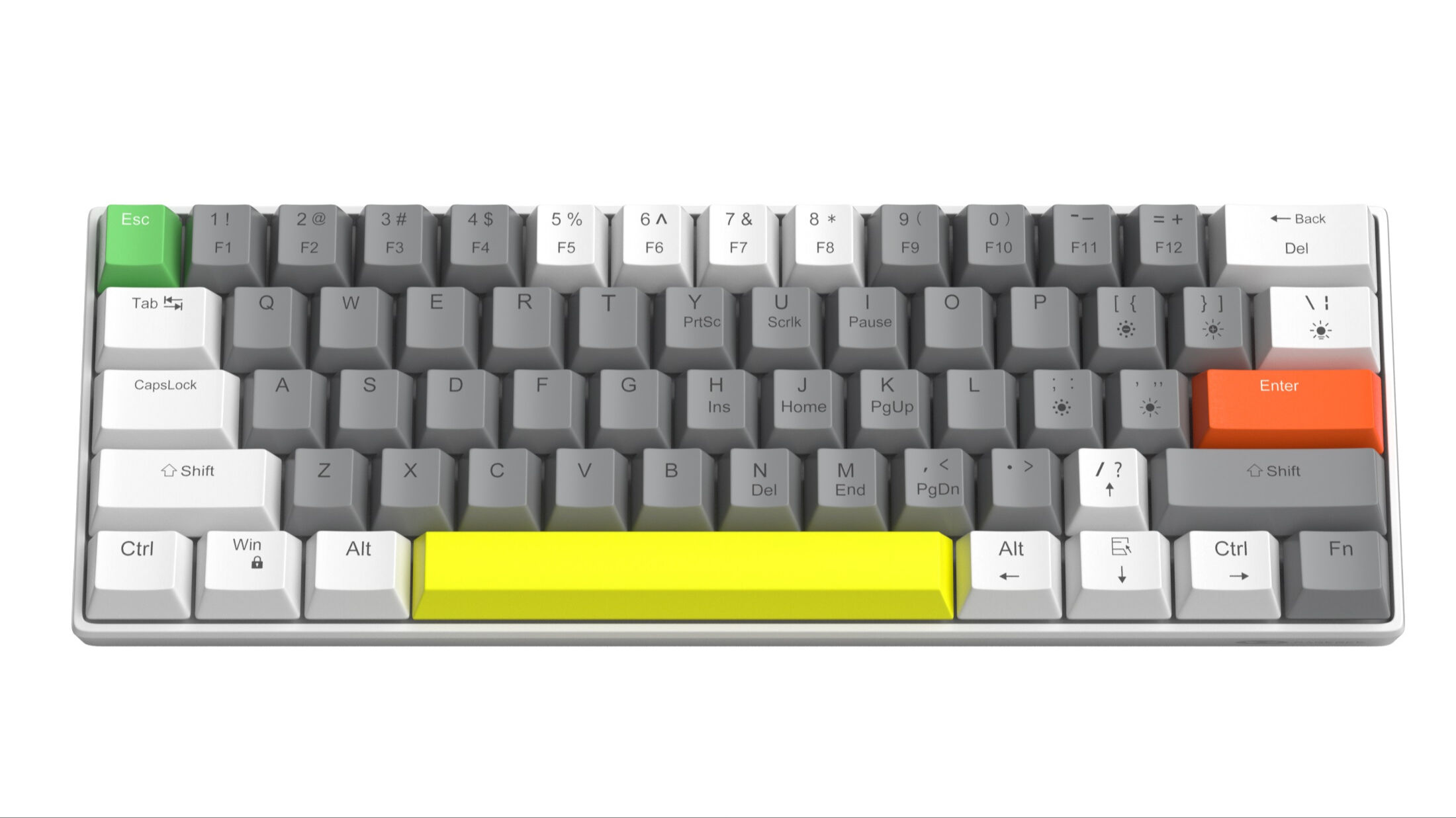 Magegee New 60% Wireless Mechanical Keyboard Star61 Plus, 3-mode Gaming ...