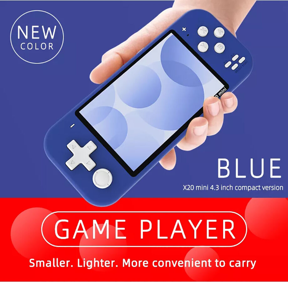 Buy China Wholesale A X20 Mini 4.3 Inch Screen Handheld Game Player Hd ...