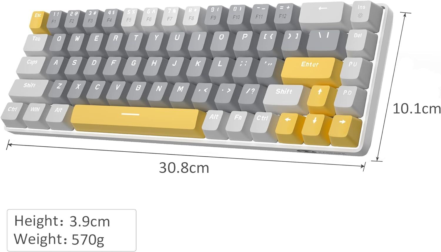 Buy Wholesale China Magegee Mk-box Portable 60% Mechanical Gaming ...