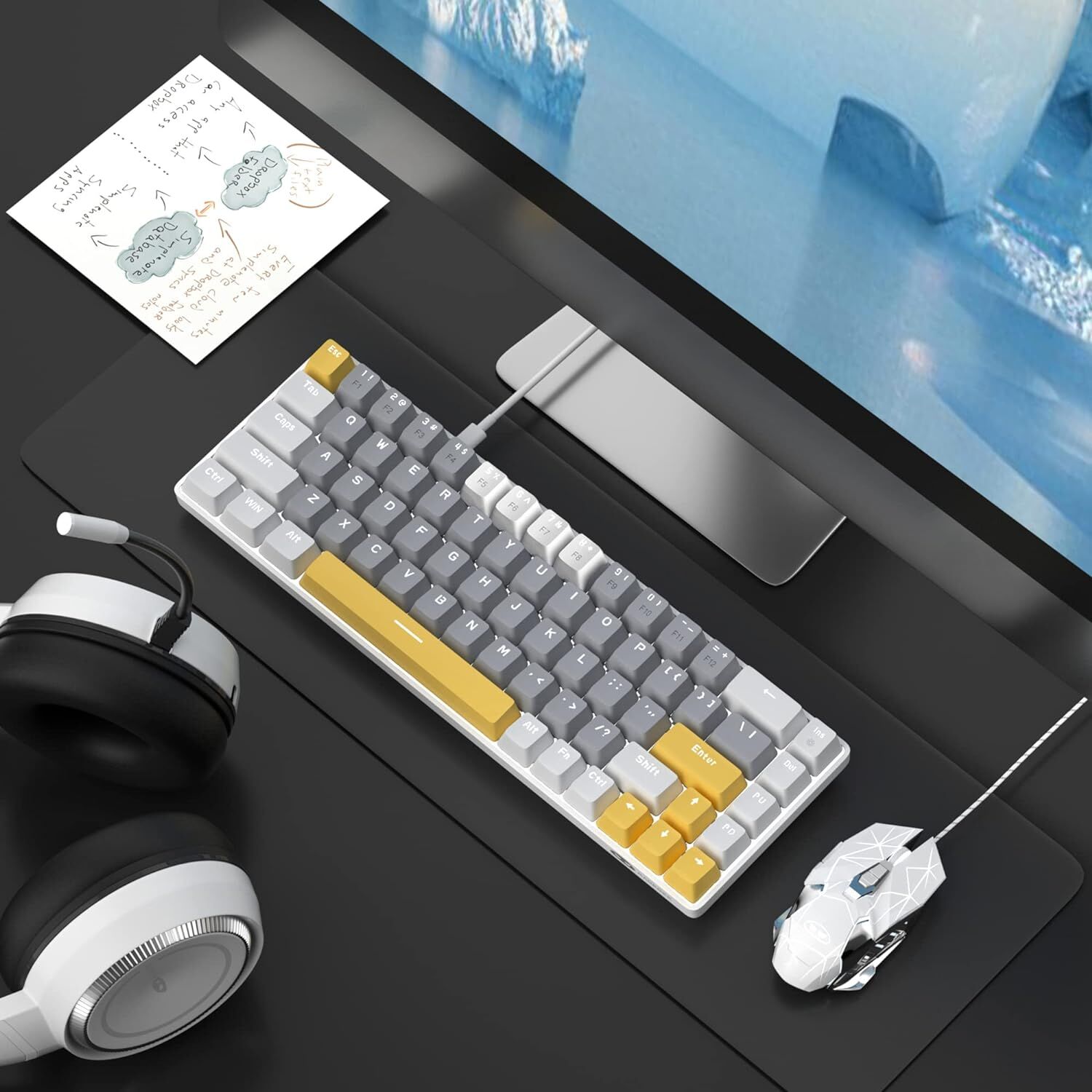 Buy Wholesale China Magegee Mk-box Portable 60% Mechanical Gaming ...