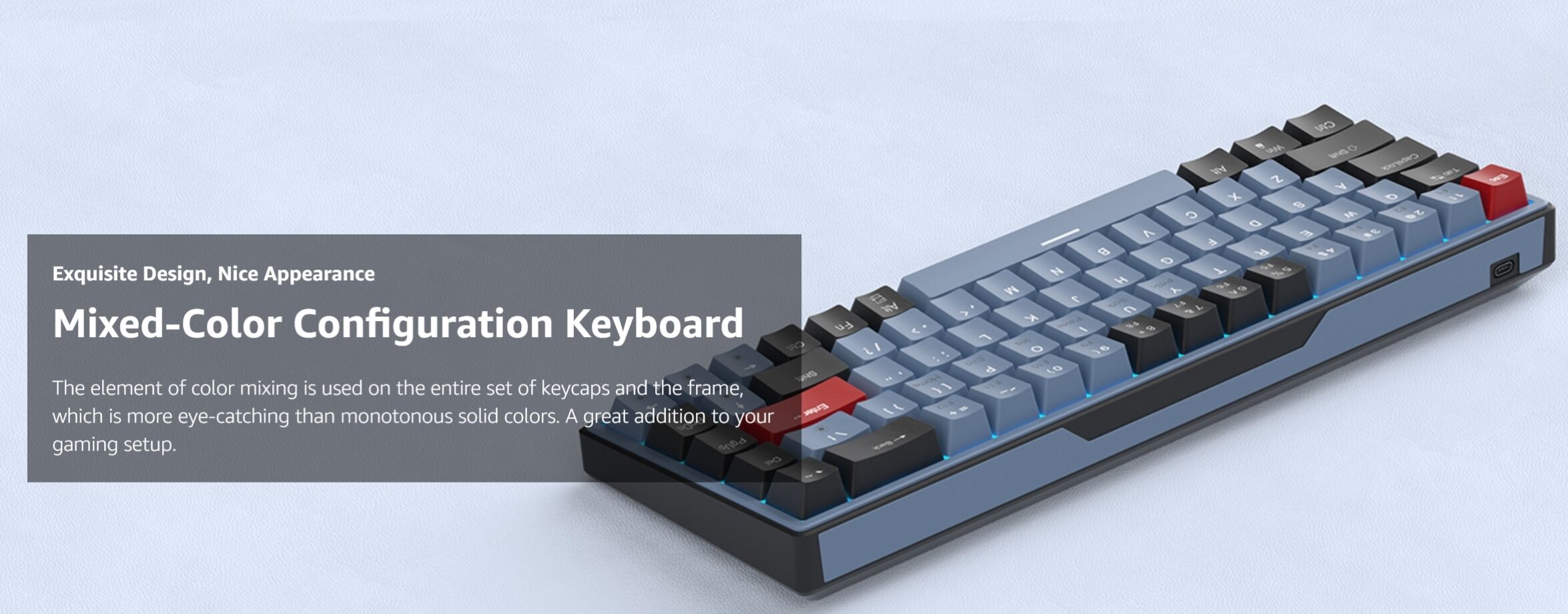 Buy China Wholesale Magegee Sky68 65% Mechanical Gaming Keyboard, 68 ...