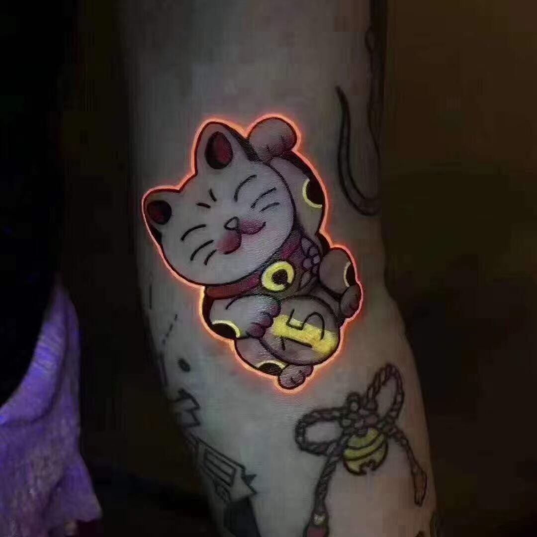 High Quality Import Mk Fluorescence Tattoo Nightlight Ink Luminous ...