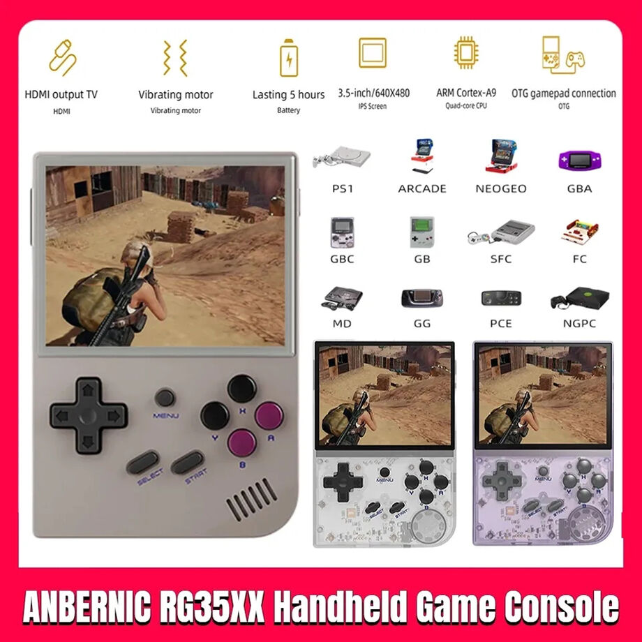 Factory Direct High Quality China Wholesale A Ambernic Rg35xx Handheld ...