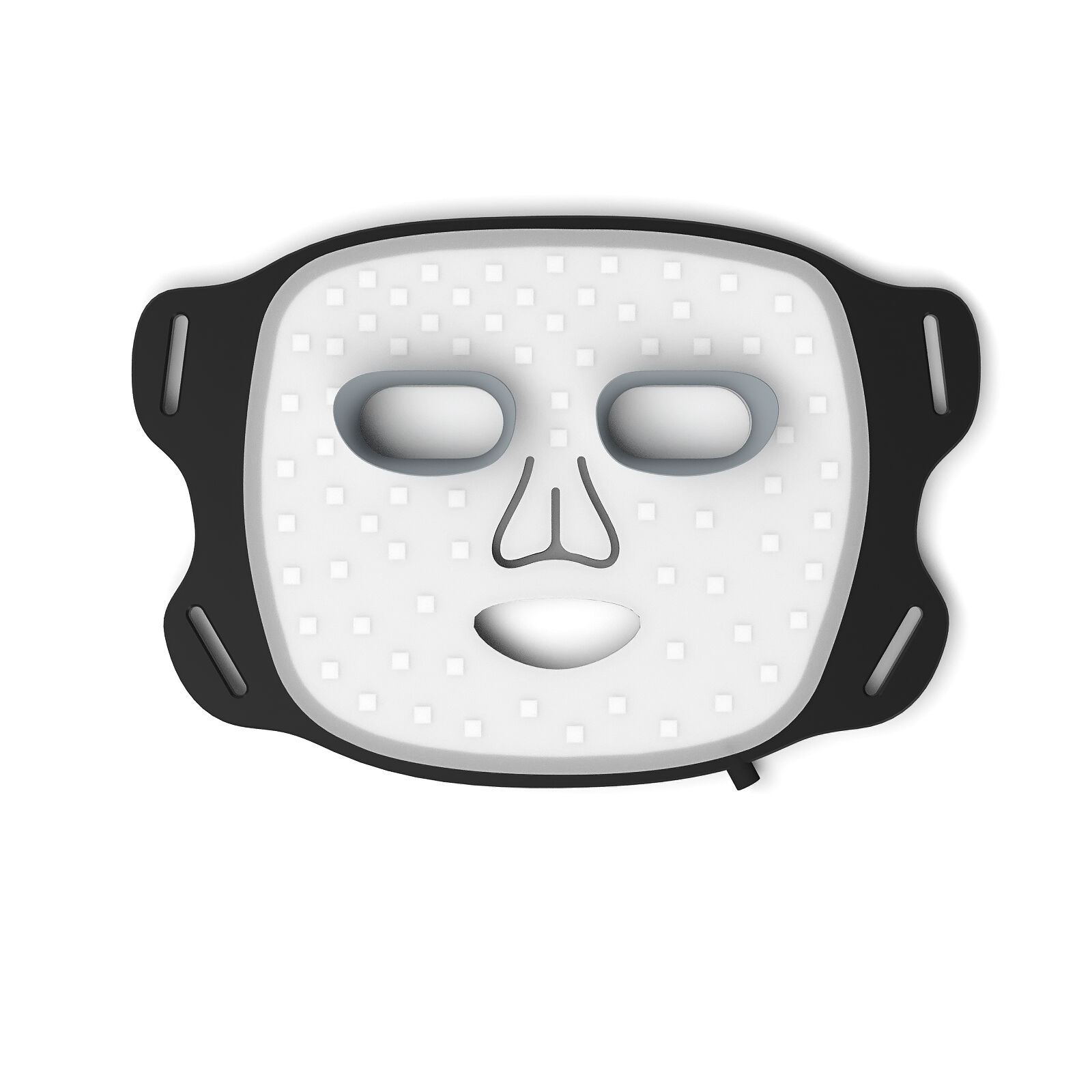 Led Facial Mask Light Therapy Flexible Silicone Mask Red Light Therapy ...