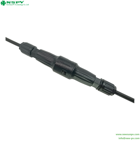 Straight Solar Panel Wiring Harness In-line Fuse Connector 1500vdc ...