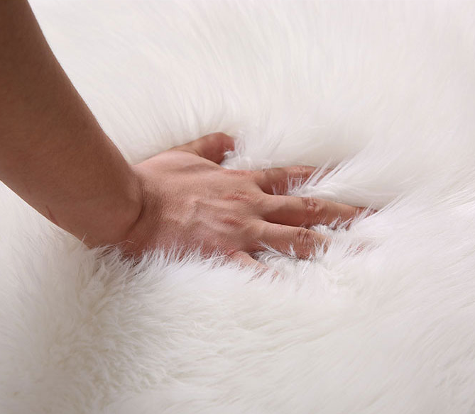 Buy Wholesale China Super Soft Modern Large Fluffy Faux Fur Rug Custom ...