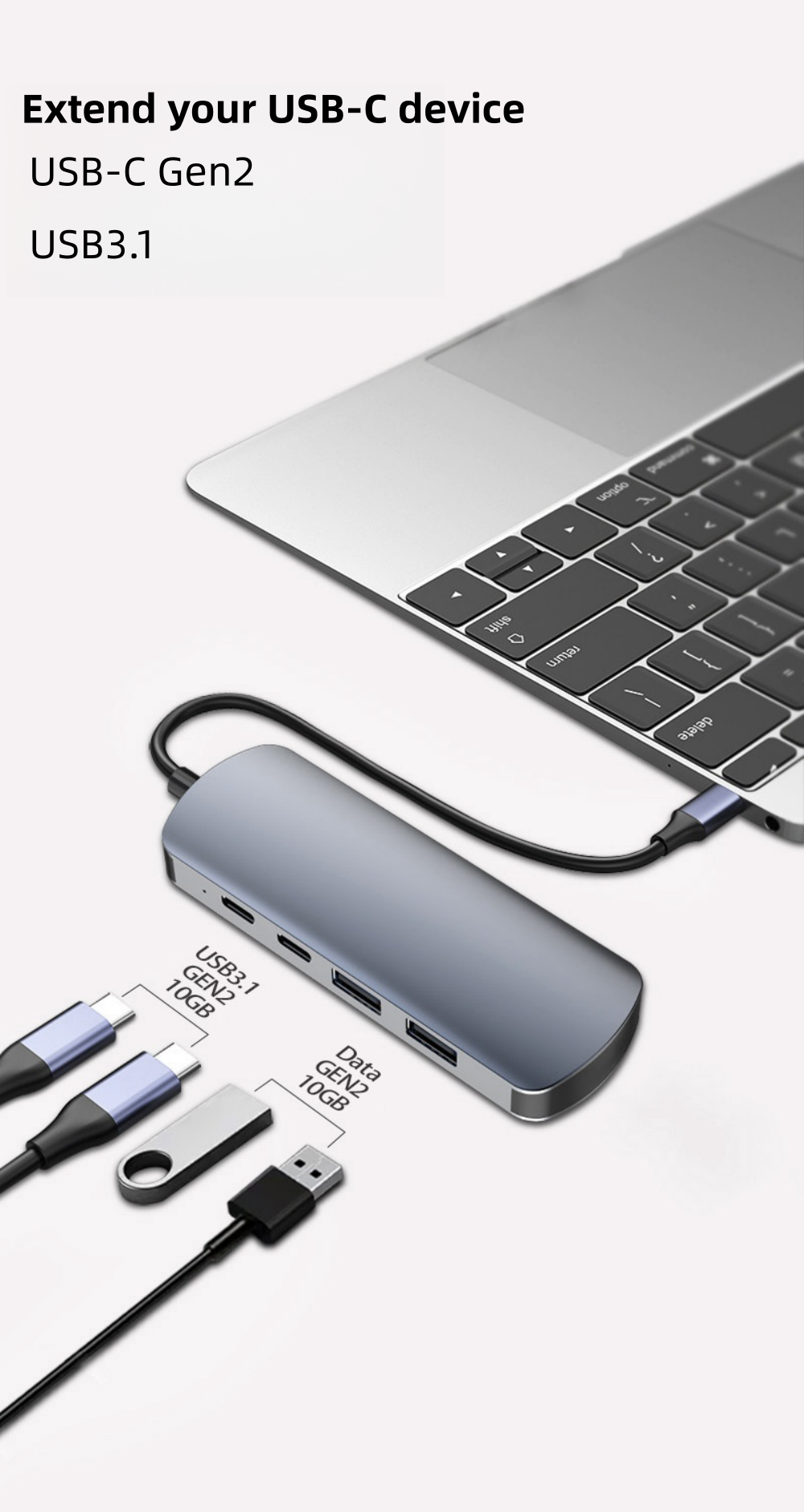 2025 Hot Sale High Quality Universal Laptop Docking Stations 7 In 7 ...