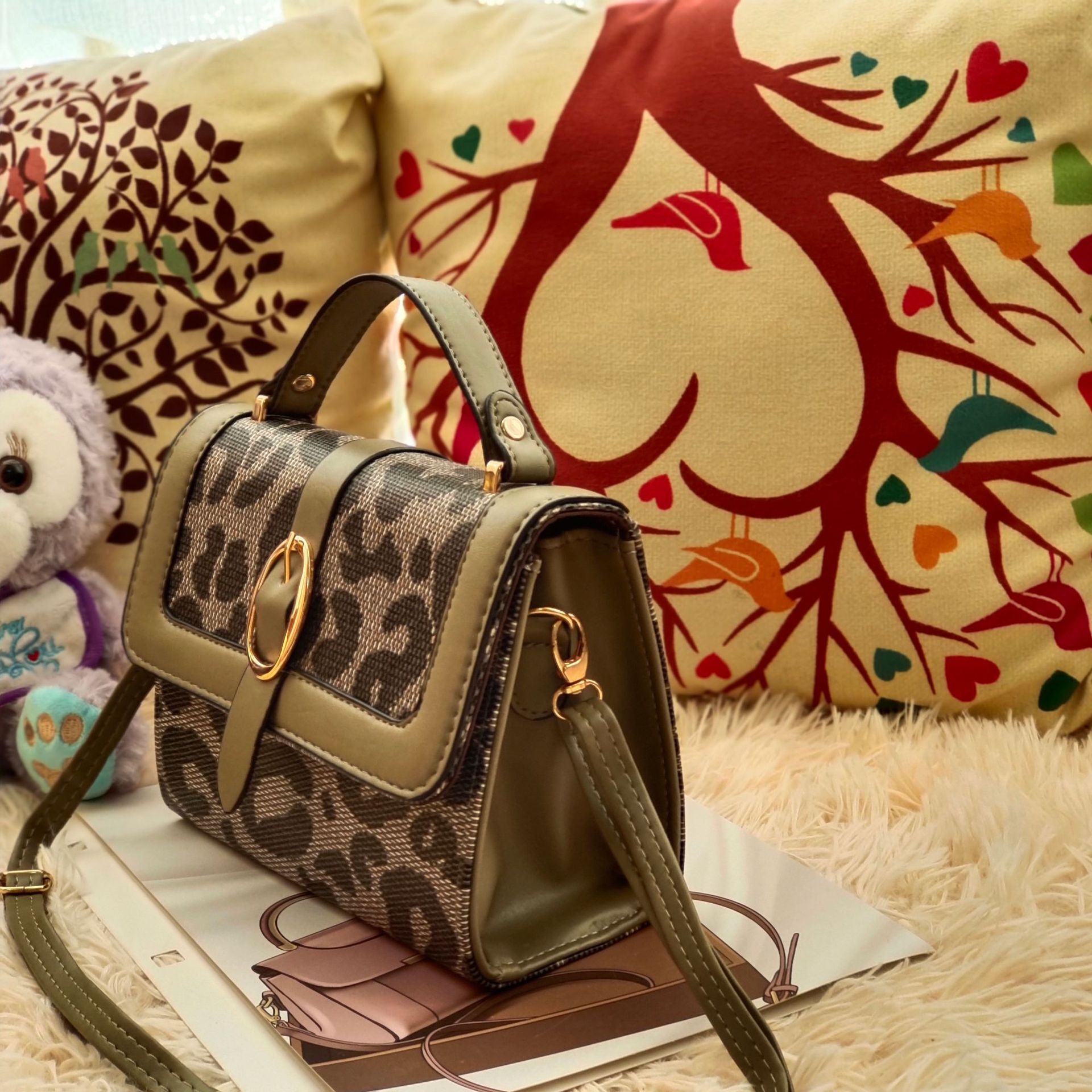 Buy Wholesale China 2024 Women's Bag New Fashion Personalized Leopard ...