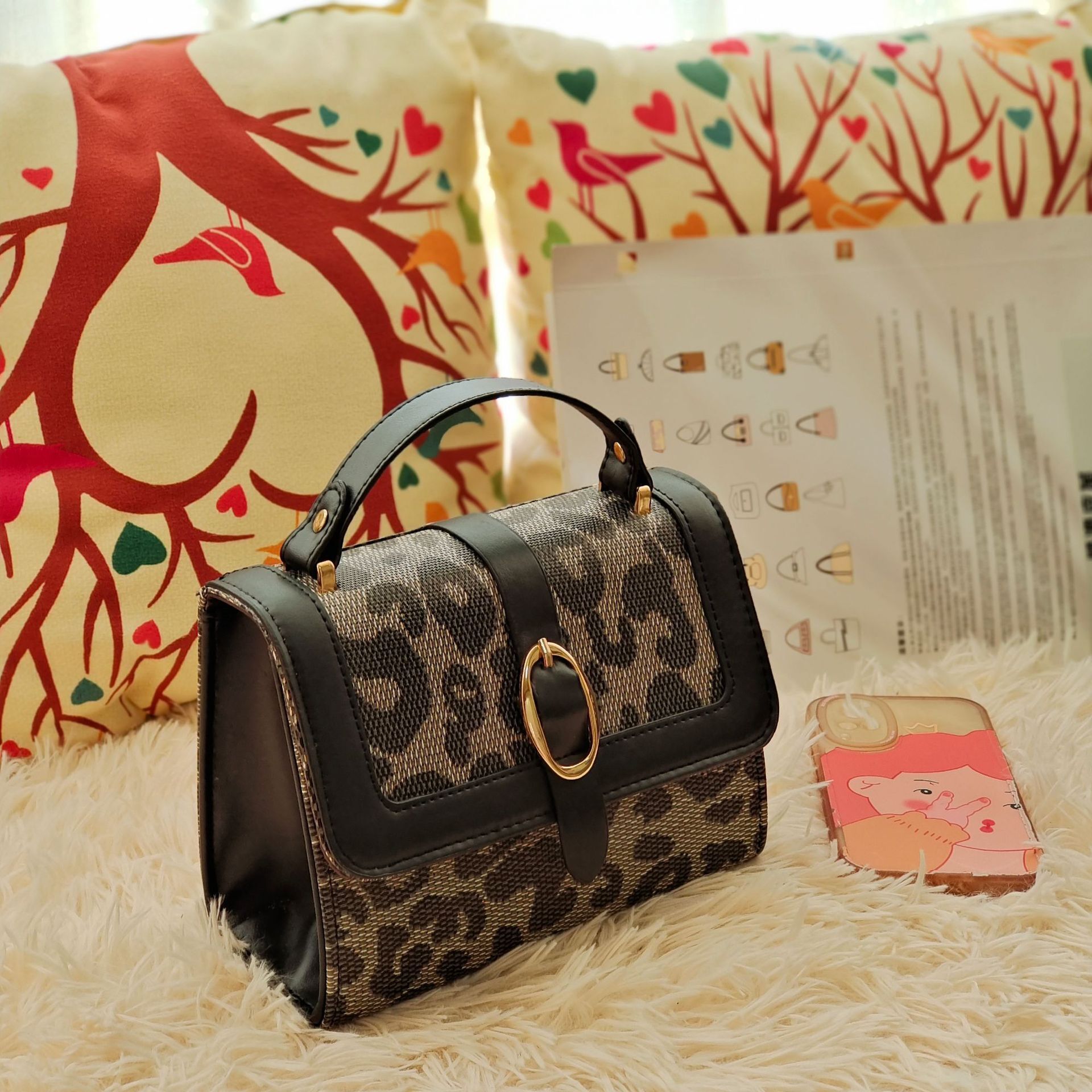 Buy Wholesale China 2024 Women's Bag New Fashion Personalized Leopard ...