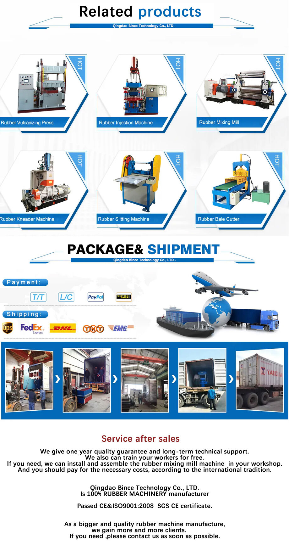 Low Price Oem Customized Sizes Wear Resistant Durable Towing Tractor ...