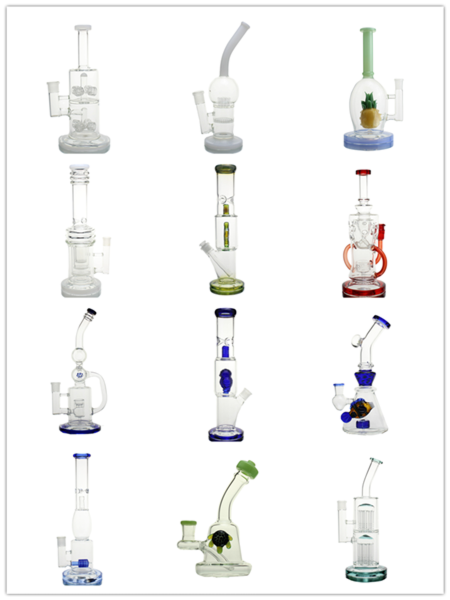 Wholesale Factory Glass Bong Glass Water Pipe For Smoking Shisha Hookah ...