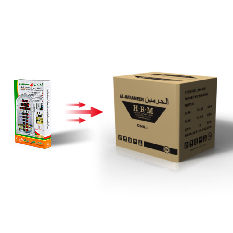 The Newest Style Islamic Azan Prayer Led Display Gift Wall Azan Clock ...