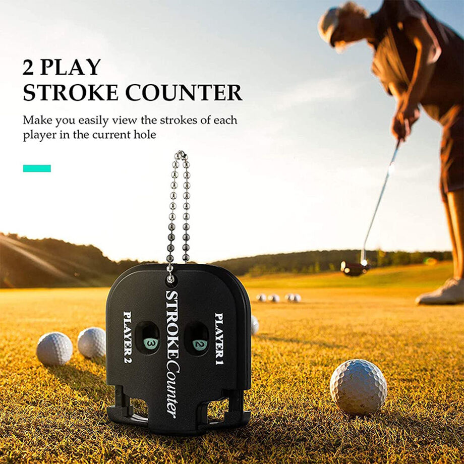 Golf Stroke Putt Score Counter Scoring With Key Chain Golf Training ...