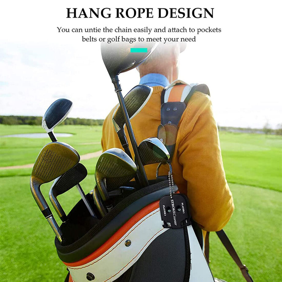 Golf Stroke Putt Score Counter Scoring With Key Chain Golf Training ...