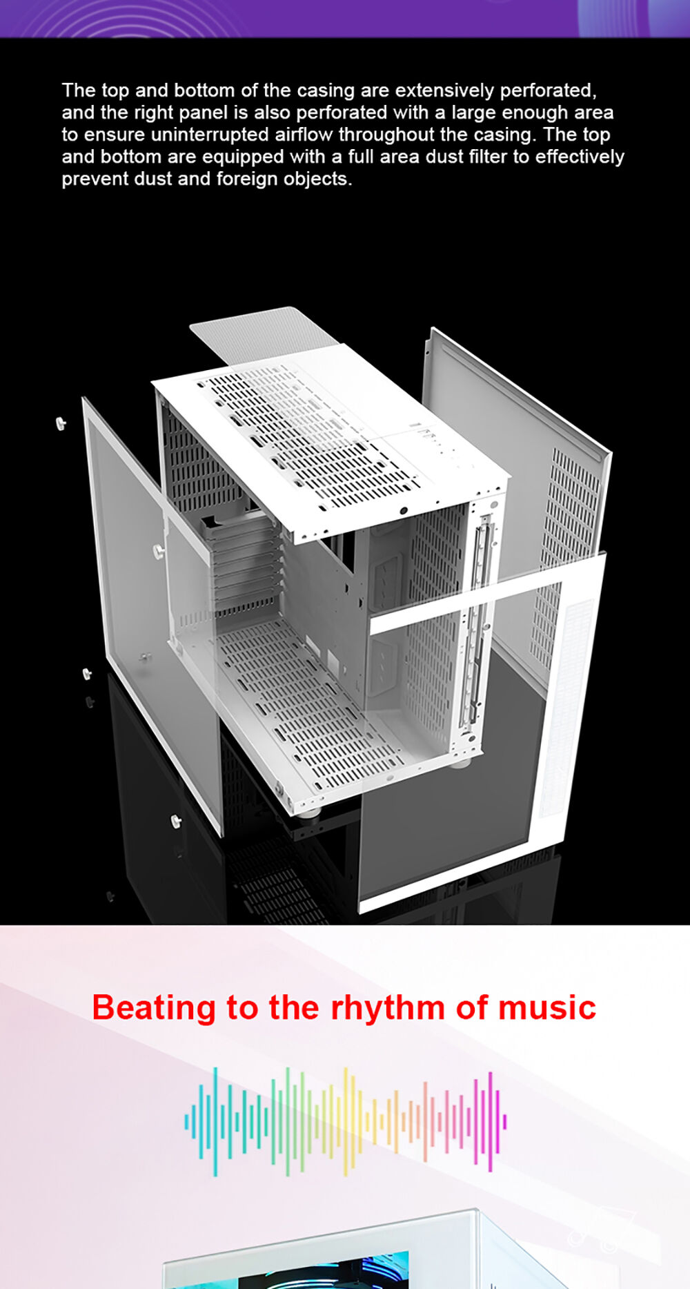 Buy Wholesale China Factory Top Brand New Trend Gaming Pc Case Rhythm ...