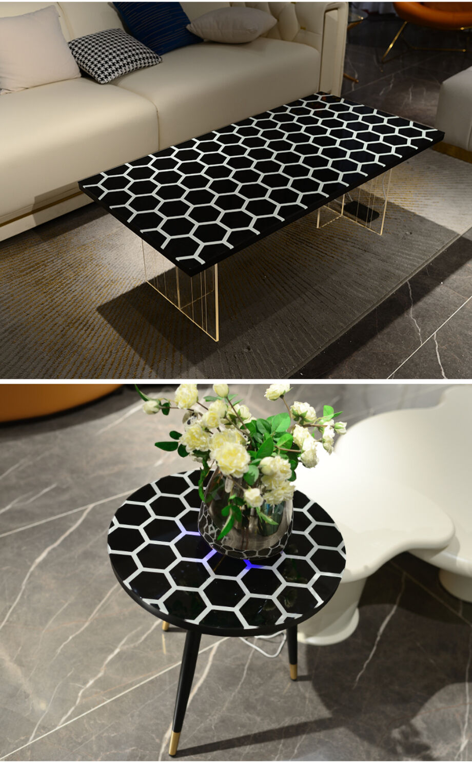 Manufacturer Of Led Touch-sensitive Interactive River Table End Tables ...