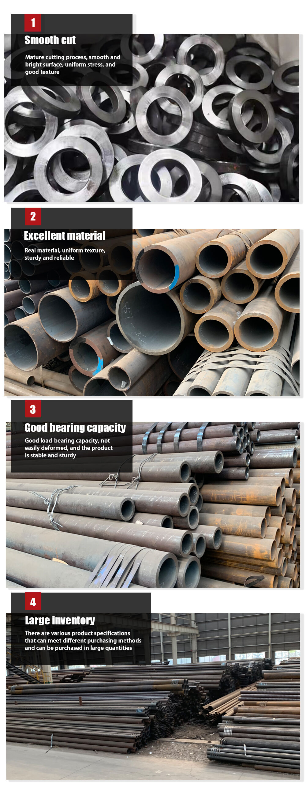 Customized Size Carbon Steel Pipe Astm A335 P11 P22 P91 Alloy Seamless ...