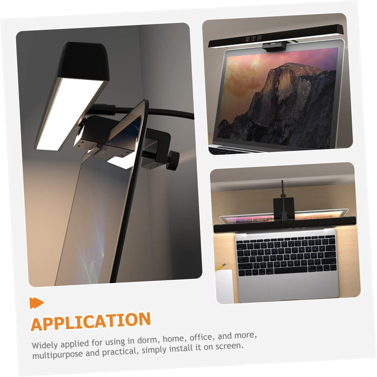 Golden Sun Monitor Eye Protection Light Monitor Lamp Bar - Buy China ...