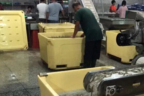 Odm 1000l Durable Stackable Multifunction Plastic Fish Bin Plastic ...