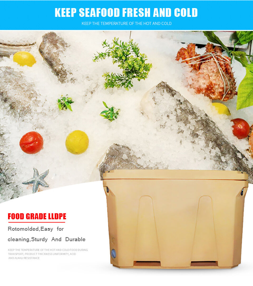 Odm 1000l Durable Stackable Multifunction Plastic Fish Bin Plastic ...