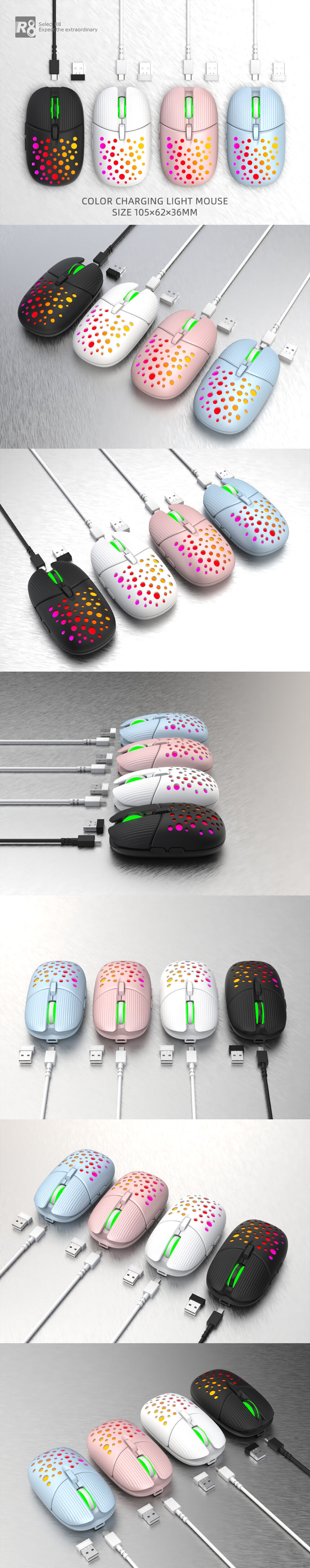 Buy Wholesale China Factory Supplier Lightweight Rgb Honeycomb Wireless ...