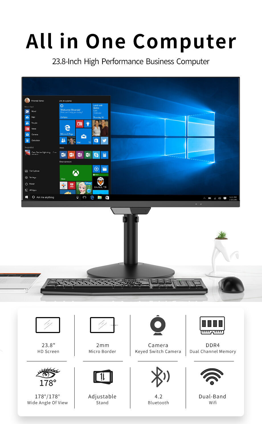 Computer Suppliers Computer All In One Touch Screen Pc Computadora I7 Pc Gamer All In 1 Computer ...