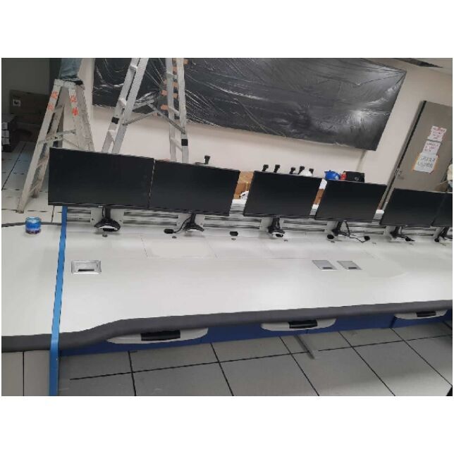 Buy Wholesale Taiwan Modular Industrial Control Desk With Ergonomic ...