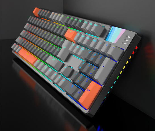 Factory Price Wired 104 Keys Full-size Gaming Mechanical Keyboards With ...