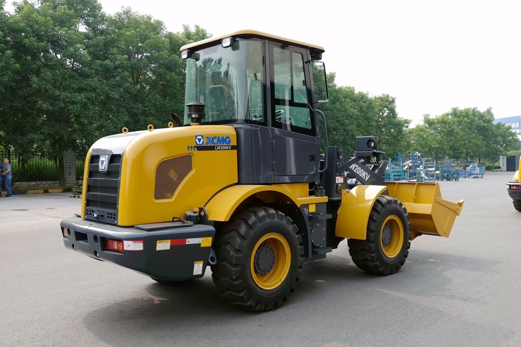 Buy Wholesale China 2000kgs Wheel Loader Lw200kv 1.1m3 Front End Loader ...