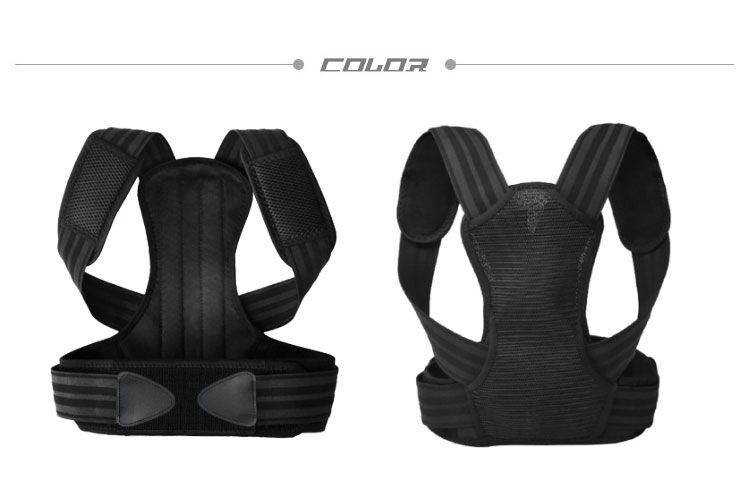 Buy China Wholesale Adjustable Back Support Brace Belt Spine Corrector Upper Back Posture ...