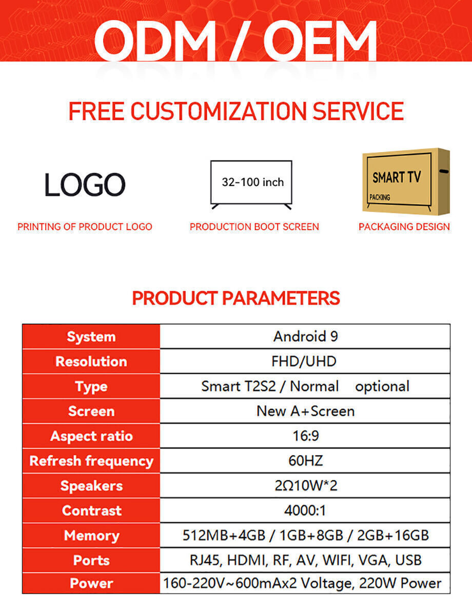 Buy Wholesale China Hd Tv Oem Odm Factory Direct Sales Flat Screen ...