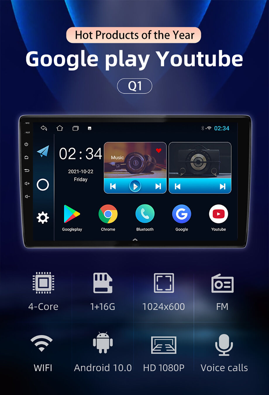 Factory Direct High Quality China Wholesale Q1 Cpu: Dingwei In Car ...