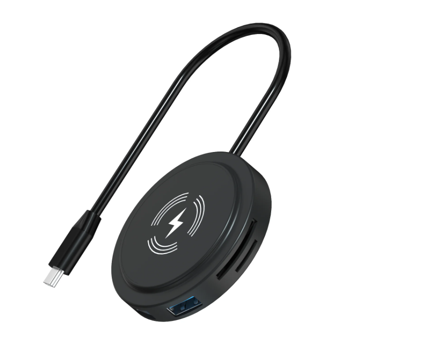 Buy Wholesale China Type C Hub Wireless Charging 7 In 1 Usb Hub Hd-mi ...