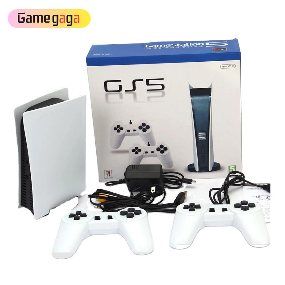 A Gs5 8 Bit Mini Game Station 5 Tv Consola For Ps5 Design With 200 Classic Games Av Output Retro ...