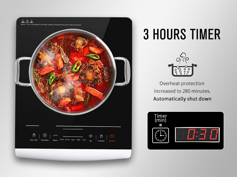 Buy Wholesale China Two-color Induction Cooker Single Zone Sensor Touch ...