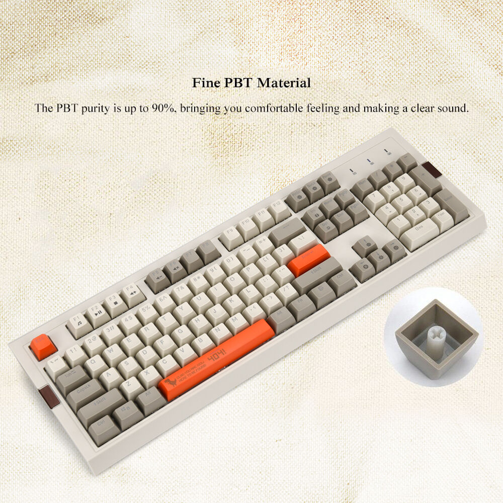 Buy Wholesale China Oem Ak510 104 Keys Pbt Classical Wired Rgb ...