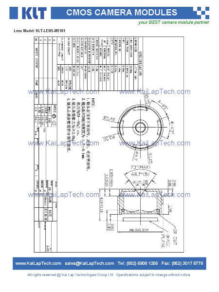 Buy Hong Kong SAR Wholesale Klt-v6ma-ov5640-1b V1.0 5mp Ov5640-1b Mipi ...