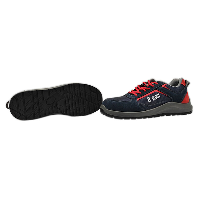 Suede Upper; Steel Toecap;safety Shoes;red - Buy China Wholesale Safety ...