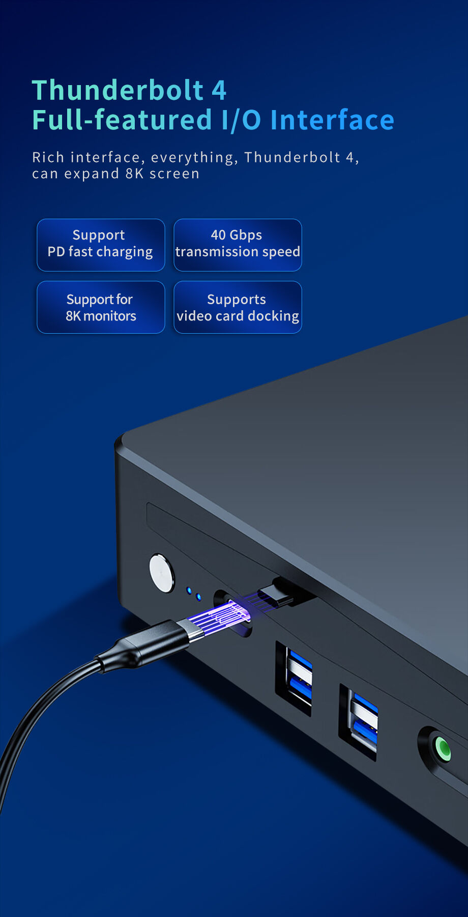 Bestoss Brand Portable Amd Ryzen9 Core Desktop All In One Mini Pcs ...